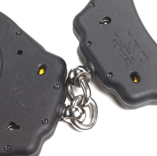 ASP Ultra Chain Handcuffs 1 Pawl Yellow