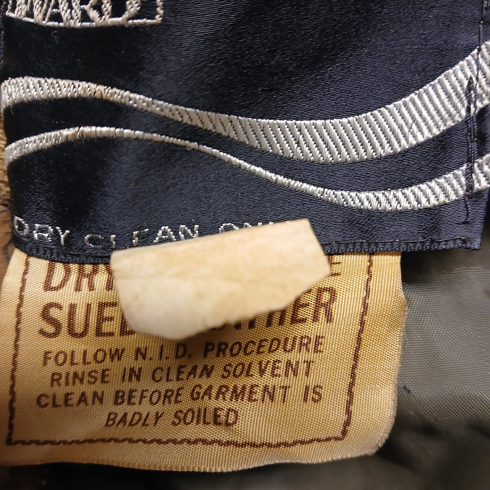 Vintage Montgomery Ward Suede Leather Flyer's Style Jacket