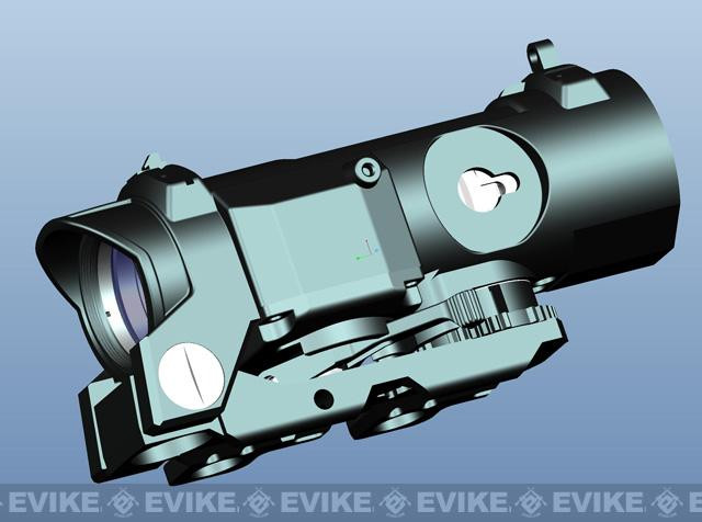 Phantom Advanced 1-4X Illuminated Reticle Rifle Scope - Hero Outdoors