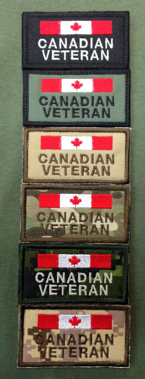 Canadian Veteran - Morale Patch - Hero Outdoors