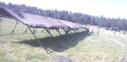 GP Expandable Frame Type Tent 16' x 32' - U.S. Armed Forces - Hero Outdoors