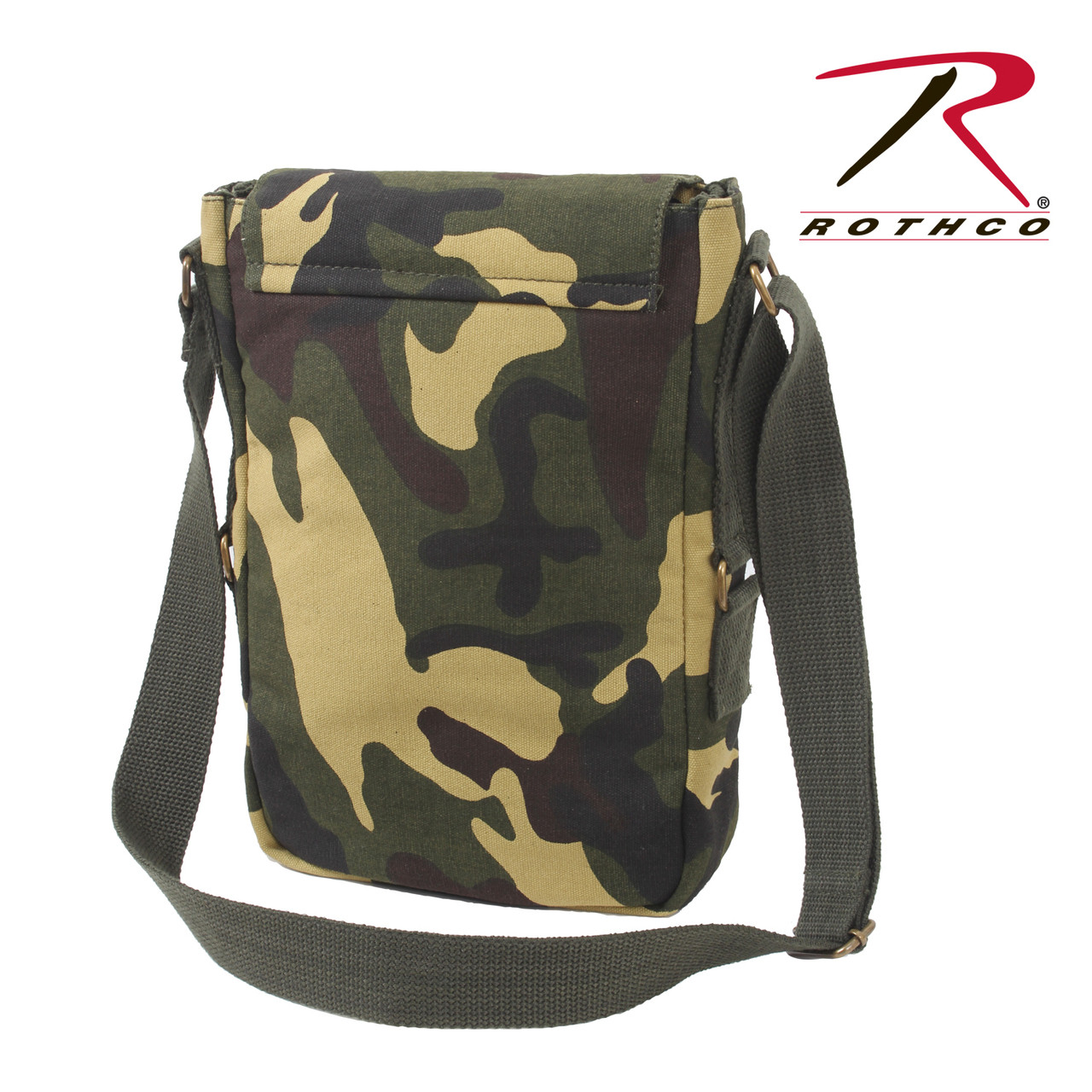 Rothco Vintage Canvas Military Tech Bag - Hero Outdoors