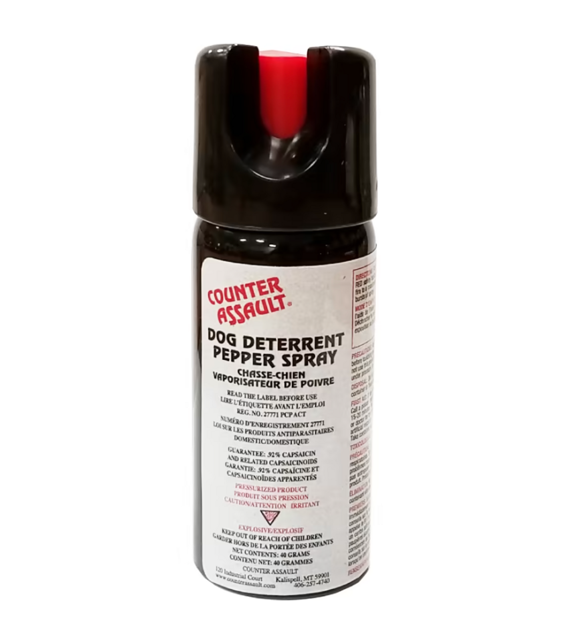 Counter Assault Dog & Coyote Deterrent Pepper Spray w/ Holster - Hero ...