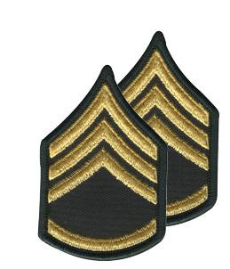 Army Rank Patch - Large - Hero Outdoors