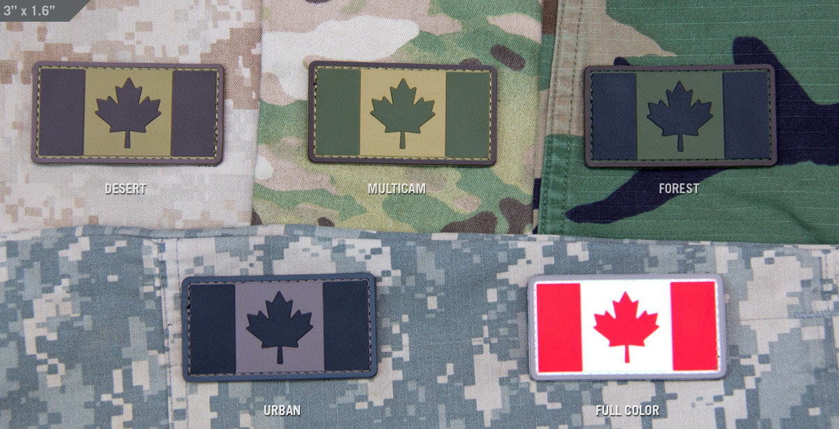 MSM Canadian Flag PVC - Morale Patch - Hero Outdoors