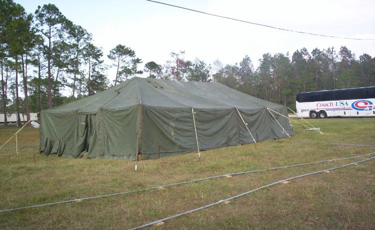 General Purpose U.S. Armed Forces Medium Tent-16'x32' - Hero Outdoors