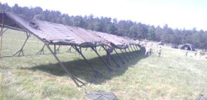 GP Expandable Frame Type Tent - U.S. Armed Forces 16'x16' - Hero Outdoors