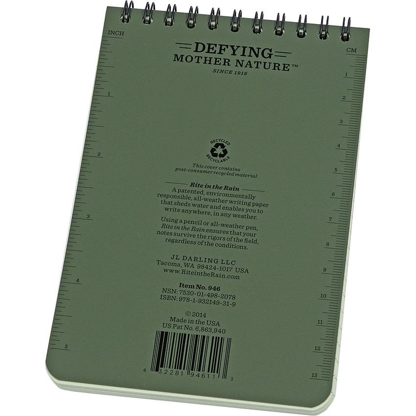 4 x 6 Top Spiral Notebook - Hero Outdoors