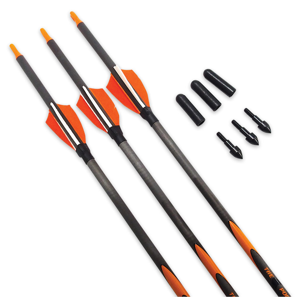 Pocket Shot Custom Arrows - 3-Pack - Hero Outdoors