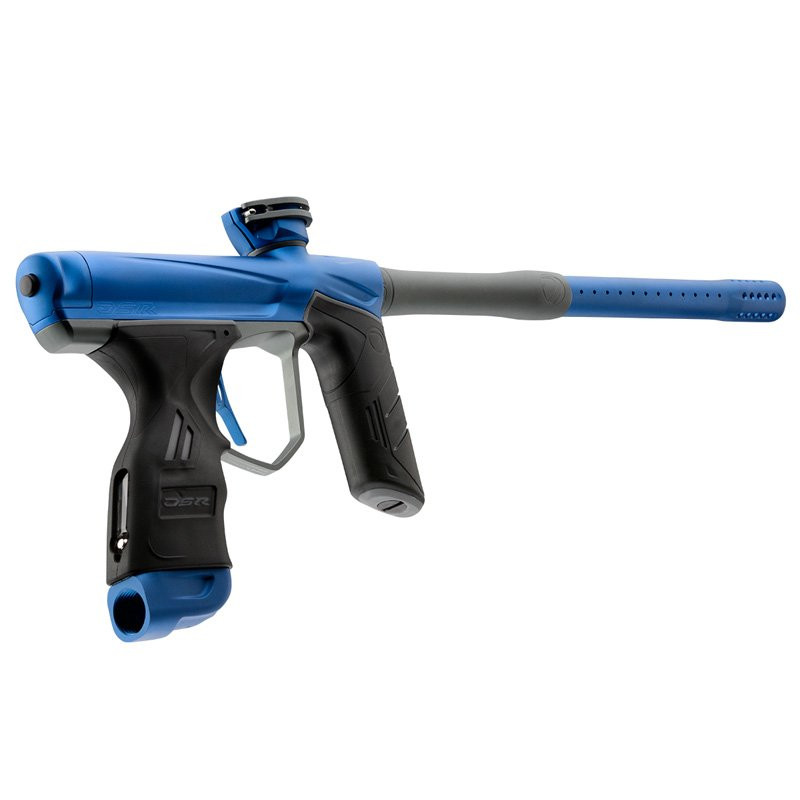 DYE DSR Paintball Gun - Blue Line Blue/Gray - Hero Outdoors