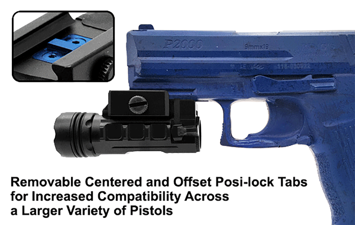 UTG 400 Lumen Sub-compact LED Ambidextrous Pistol Light - Hero Outdoors