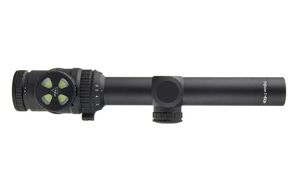 Trijicon AccuPoint 1-6x24 Riflescope w/ BAC, Red Triangle Post Reticle ...