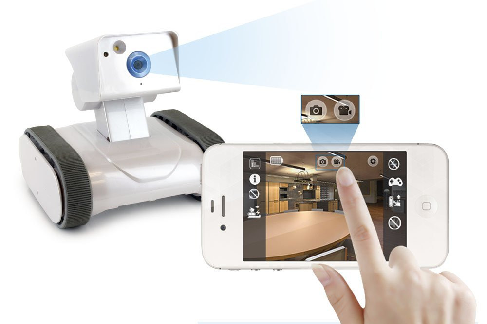 Appbot Link App Wi-fi Controlled Robot with IP Camera and Auto Charging ...
