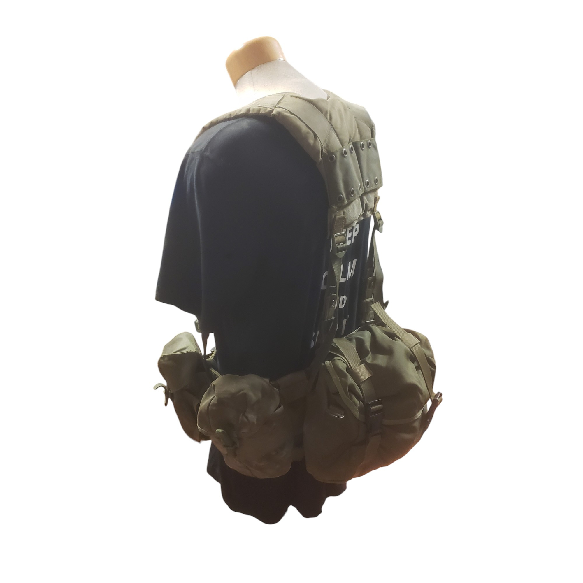 Canadian Armed Forces '82 Pattern SMG Load Bearing 9 Piece Web Set ...