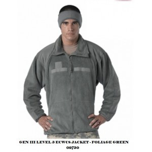 Rothco Generation III Level 3 ECWCS Fleece Jacket - Foliage Green ...