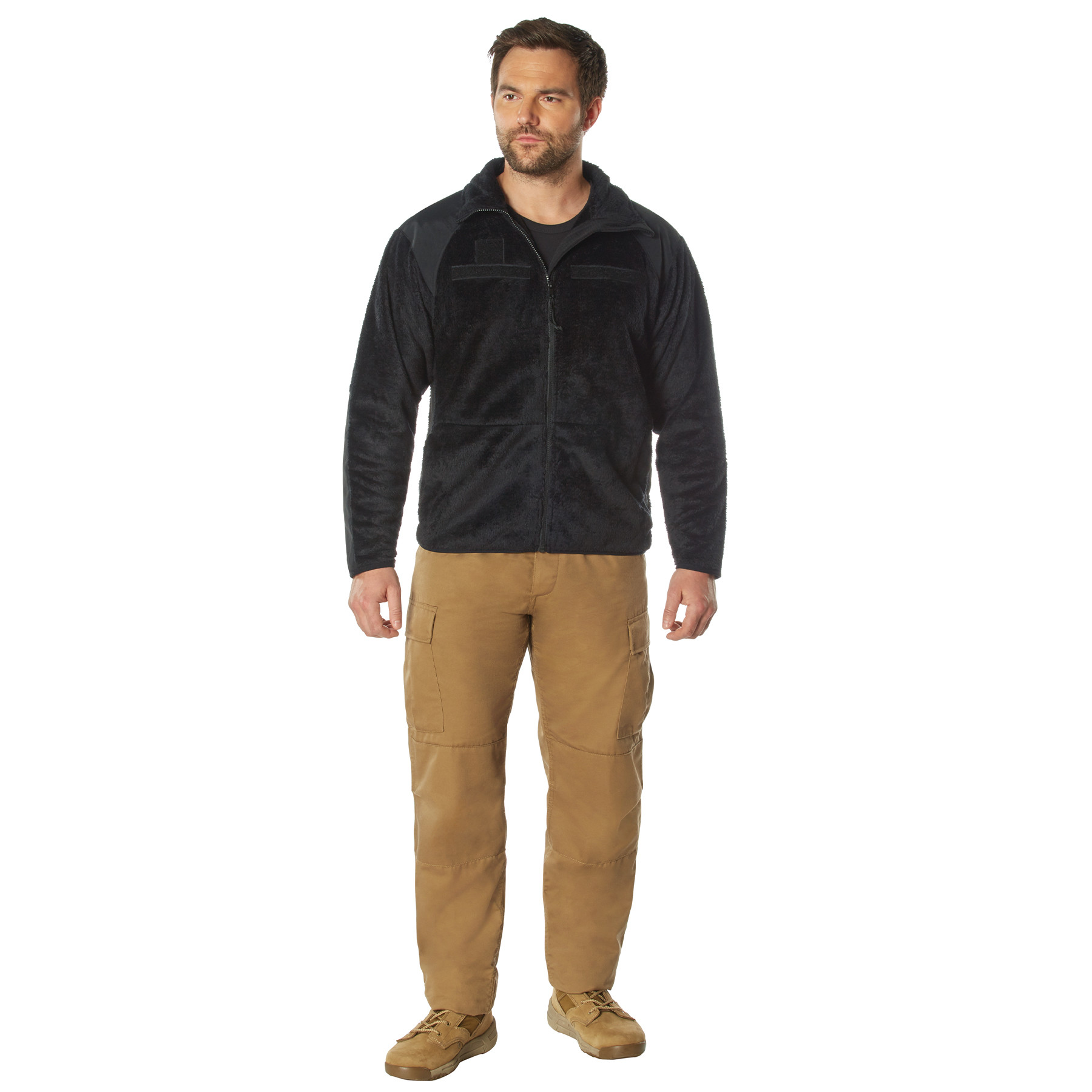 Rothco Generation III Level 3 ECWCS Fleece Jacket - Black - Hero Outdoors