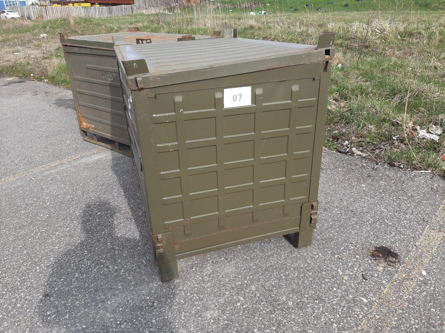 Czech Military Metal Transport Crates - Hero Outdoors