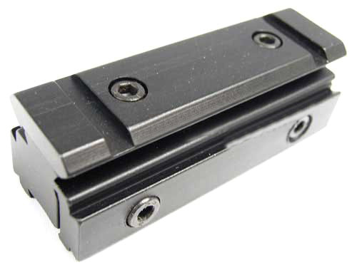 Matrix 10mm to 20mm (Dove Tail to Weaver) Rail Conversion Riser Mount ...