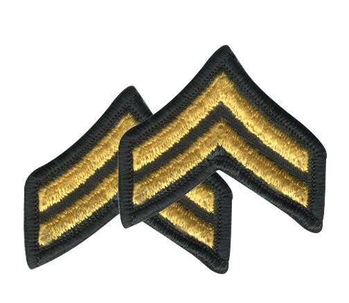 Army Rank Patch - Large - Hero Outdoors