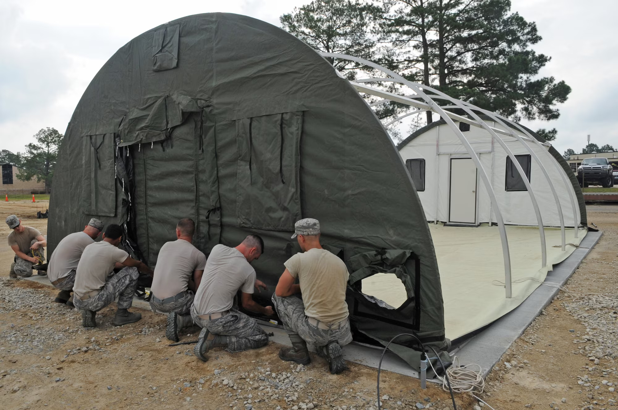 U.S. Armed Forces Alaska Shelter 20' x 32.5' Version 2 - Olive Drab ...