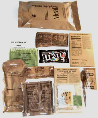 U.S. Armed Forces MRE Single Packet - Assorted Menu - Hero Outdoors