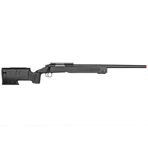 Double Eagle DE M66 Bolt Action Spring Sniper Rifle - Black - Hero Outdoors