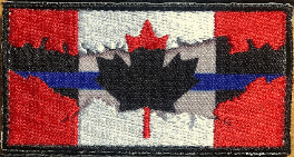 Canadian Thin Blue Line Combo Patch - Hero Outdoors
