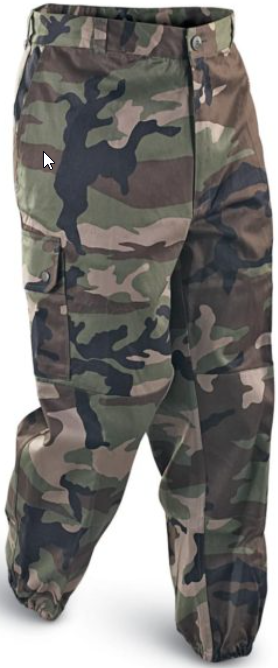 French Military Issue CCE Camo F2 Field Pants - Hero Outdoors