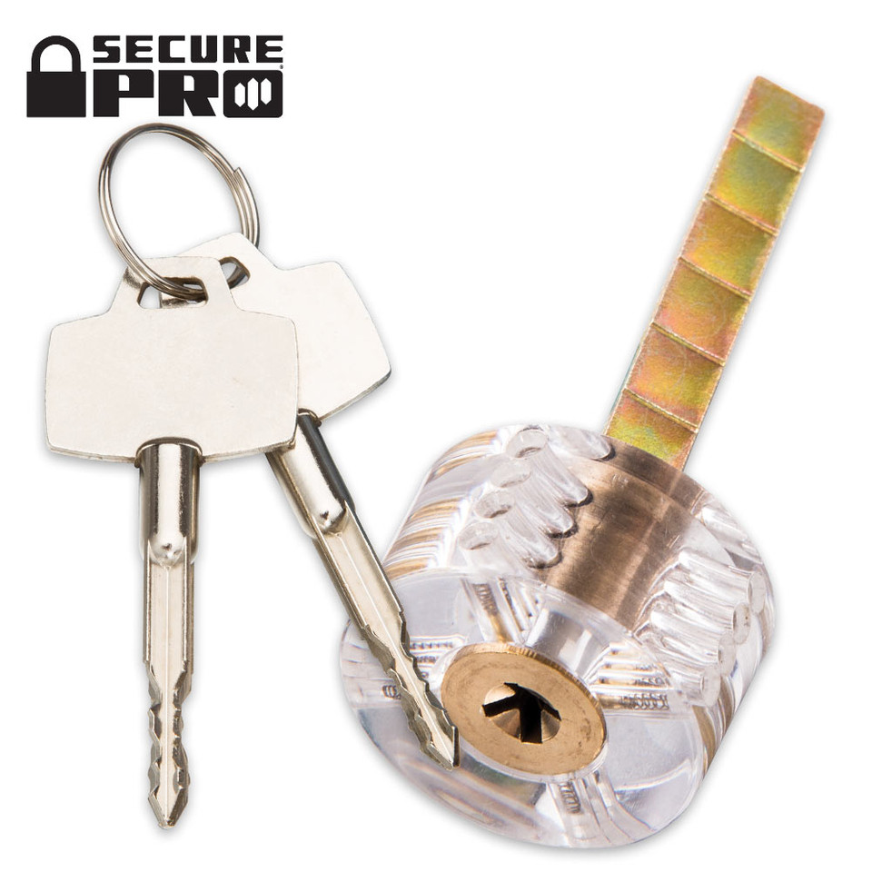 Secure Pro Clear Cruciform / Cross Practice Lock - Hero Outdoors