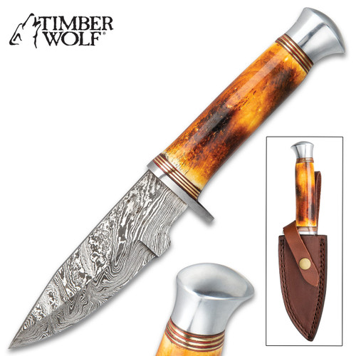 Timberwolf Australian Outback Fixed Blade Knife - Hero Outdoors