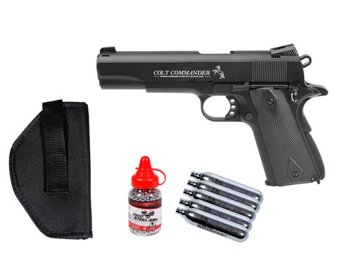 Colt Commander BB CO2 Blowback Pistol Kit - Hero Outdoors