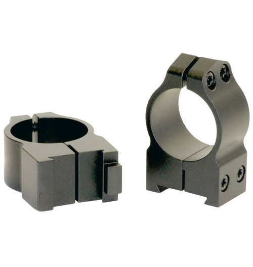 Warne 1" Fixed Black Matte High .535" CZ 550 Rings - Hero Outdoors