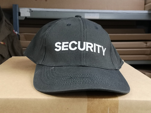Security Cap Black - Adjustable - Hero Outdoors