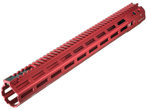 Strike Industries Mega Fins XL Handguard w/ MLOK (Size: 17" / Red ...