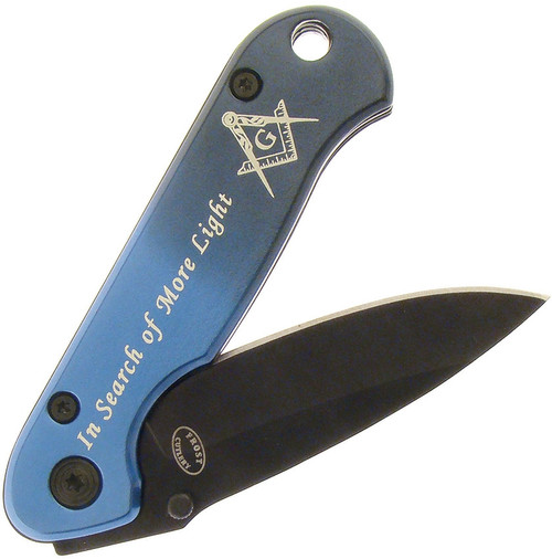 Masonic Bandit Linerlock Blue - Hero Outdoors