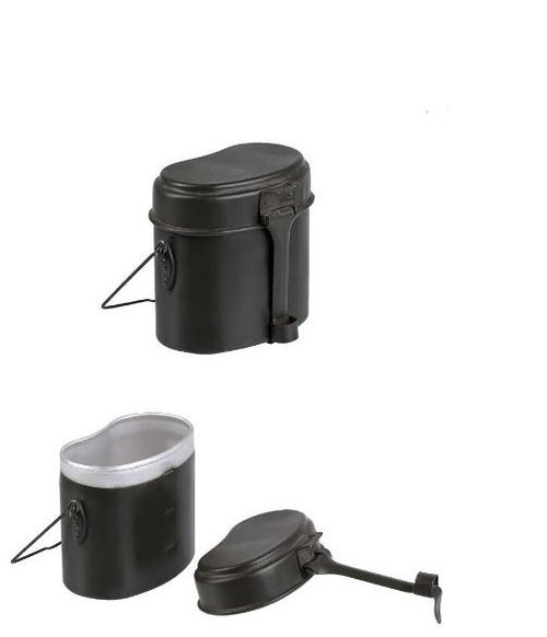 Romanian Armed Forces 2-Pc. Aluminum Mess Kit - Hero Outdoors