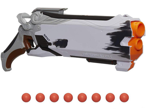 Nerf Rival Overwatch Reaper Hellfire Blaster (Color: Wight Edition ...
