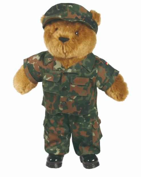 Mil-Tec Large Flectar Camo Teddy Bear Uniform - Hero Outdoors
