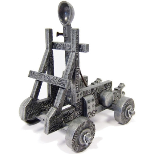 Miniature Medieval Catapult - Hero Outdoors