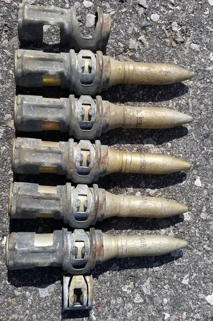 NATO 20mm Inert Rounds w/ Links - Set of 5 - Hero Outdoors