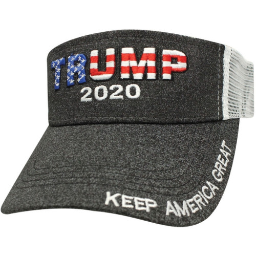 Trump Visor Black / White - Hero Outdoors