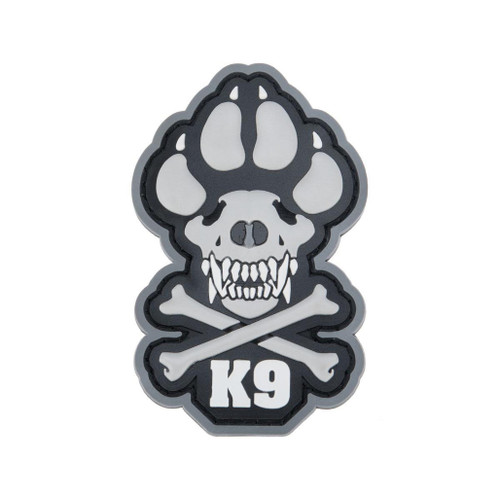 Mil-spec Monkey "K9" PVC Moral Patch (Color: Urban) - Hero Outdoors