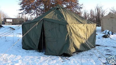 General Purpose U.S. Armed Forces Small Tent-17'6"x17'6" Vinyl - Hero ...