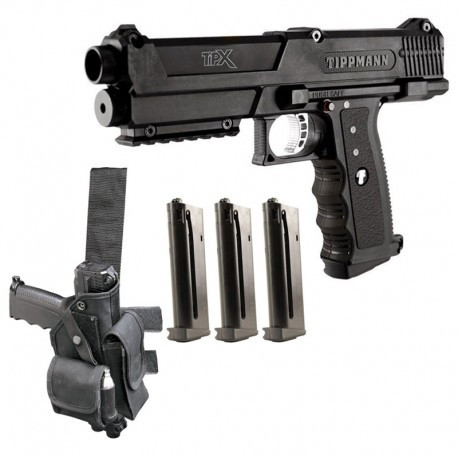 Tippmann TiPX Paintball Gun Deluxe Pistol Kit - Hero Outdoors
