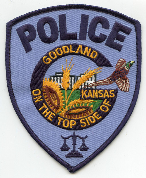 Goodland KS Police Patch - Hero Outdoors