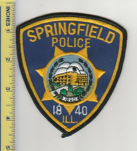 Springfield IL Police Patch - Hero Outdoors