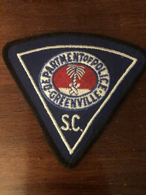 Greenville SC Police Patch - Hero Outdoors
