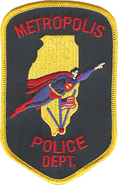 Metropolis Police Department Patch - Hero Outdoors