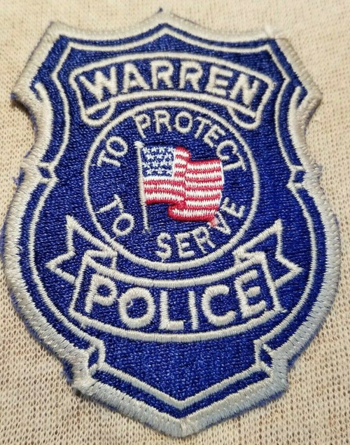 Warren MI Police Patch - Hero Outdoors