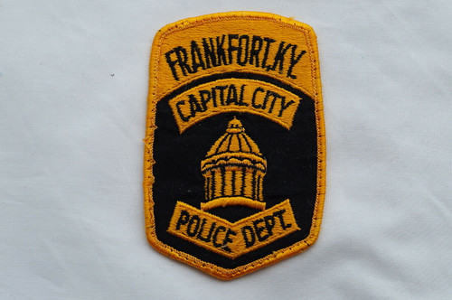 VINTAGE Frankfort KY Police Patch - Hero Outdoors